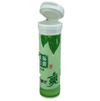 China Plastic PP Tubes With Or Without Desiccant Spiral Lids For Packaging Of Supplements for sale
