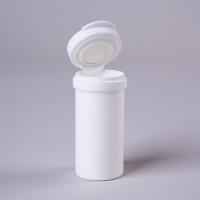 China OEM Printing 30 40 50ml Vitamin C Effervescent Tablet Tubes Plastic Test Strip Vial Bottle Logo for sale