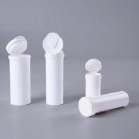 China Effervescent Tablets Packaging with Food Grade PP Plastic Pill Tube and Sealing Caps for sale