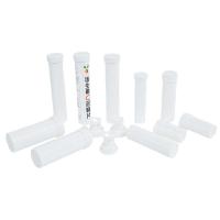 China Food Grade PP Effervescent Tablets Tube Bottle With Custom Logo And Private Label At 2024 for sale