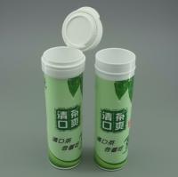 China Empty Vitamin Supplement Bottles Customized Printing And Flip Top Lid Design For Your Requirements for sale