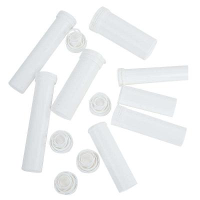 China Custom Empty Vitamin C Effervescent Tablet Bottle With Dry Offset Printing And Cap for sale