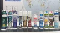 China Vacuum Preservation PP Pump Dispenser Toothpaste Bottles Custom Label Available 100ml for sale