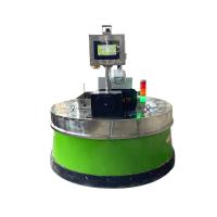 China Intelligent Robotic Feed Pusher 24H Timed Working Cross‑shed Feed Pushing Robot For Cow Barn for sale