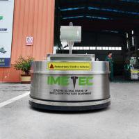 China IMETEC Intelligent Feed Pusher Robot Livestock Farm Equipment ISO9001 Certificated for sale