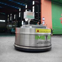 China IMETEC Autonomous Feed Pusher Robot LiDAR Depth Camera Navigation Stainless Steel Farm Equipment for sale