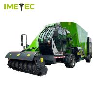 China Self-propelled Animal Feed  Mixer 3 Ton/H Capacity Diesel Engine Blender  CE ISO Certified High Quality Livestock Equipment for sale