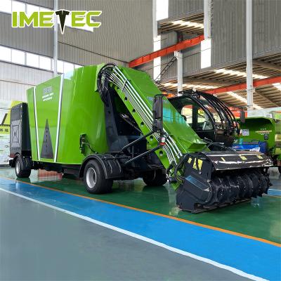 China IMETEC Self-Propelled TMR Feed Mixer – Efficient Ration Preparation for Livestock for sale