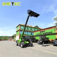 China IMETEC Telescopic Arm Loader with Telescopic Boom Quick Hitch and Compact Chassis for Farm and Construction for sale