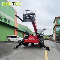 China IMETEC Telescopic Arm Loader with Telescopic Boom Quick Hitch and Compact Chassis for Farm and Construction for sale