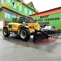 China Municipal Engineering Telescopic Boom Forklift 4 Ton Telehandler for Street Light Billboard Installation Maintenance for sale