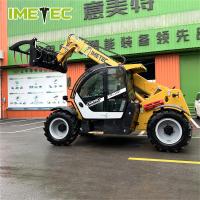China Agricultural Telescopic Forklift Farm Telehandler 4 Ton for Hay Bale Grain Bag Loading Stacking for sale