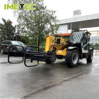 China Municipal Engineering Telescopic Boom Forklift 4 Ton Telehandler for Street Light Billboard Installation Maintenance for sale