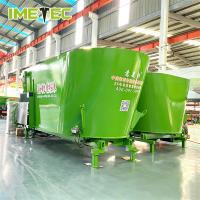 China Forage Ration Fixed Small Vertical TMR Mixer Tungsten Carbide Blade 3 Phase for sale