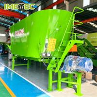 China 380V Mini Stationary Vertical TMR Feed Mixer 9 -36m³ Customizable for sale