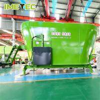 China Static Vertical Dairy Feed Tmr Wagon Mixer Machine Wear Resistance for sale