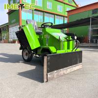 China Imetec Mini Electric Feed Pusher with Lithium Battery Electric Drive and Three-wheel Anti-slip Chassis for Spiral Auger Feeding for sale