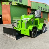China Imetec Mini Electric Feed Pusher with Lithium Battery Electric Drive and Three-wheel Anti-slip Chassis for Spiral Auger Feeding for sale