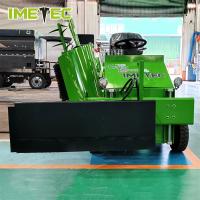 China Imetec Mini Electric Feed Pusher with Lithium Battery Electric Drive and Three-wheel Anti-slip Chassis for Spiral Auger Feeding for sale