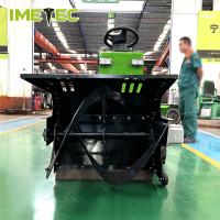 China Imetec Mini Electric Feed Pusher with Lithium Battery Electric Drive and Three-wheel Anti-slip Chassis for Spiral Auger Feeding for sale