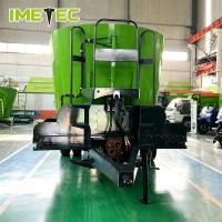 China Livestock Feeding Stationary TMR Mixer Wagon Machine Controllable for sale