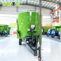 China CE Certified Vertical TMR Feed Mixer Wagon with 5-16 CBM Capacity and PTO Drive for Large Ranches for sale