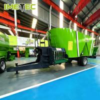 China Heavy-Duty TMR Mixer with Hydraulic Discharge and 12000kgs Loading Capacity for Dairy Farms - Tractor PTO Driven for sale