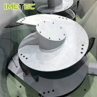 China Electric Vertical Auger TMR Feed Mixer Manganese Steel Blade For Forage Cutting for sale
