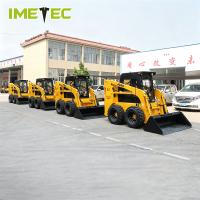 China Brand New Mini Skid Steer Loader with 850kg Rated Capacity and Quick Attach System for Narrow Space Operation for sale