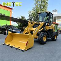 China MDC Series Mini Wheel Loader Front End Loader 1.2‑3Ton 4WD Diesel Construction Loader For Farm & Construction for sale
