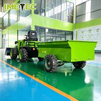 China Compact Electric Telescopic Loader with Lithium Iron Phosphate Battery and Full-time Four-wheel Drive for Flexible Farm Applications for sale