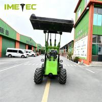 China Compact Electric Telescopic Loader with Lithium Iron Phosphate Battery and Full-time Four-wheel Drive for Flexible Farm Applications for sale