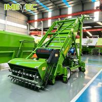 China 7.5kW Electric Silage Reclaimer with 304 Stainless Steel Wide Drum for Efficient Forage Picking for sale