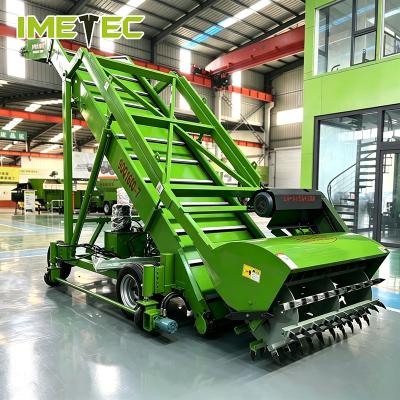 China 7.5kW Electric Silage Reclaimer with 304 Stainless Steel Wide Drum for Efficient Forage Picking for sale