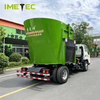 China Truck-Mounted Bedding Mixer Spreader – Integrated Chassis Unit for Dairy Cattle & Sheep Farm Operations for sale