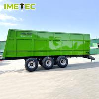 China 2FGH Series Tractor PTO Driven Manure Spreader Trailer 6‑20CBM Solid Fertilizer Spreading Machine for Farm for sale