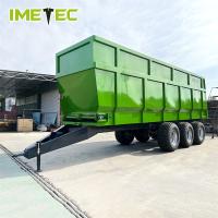 China 2FGH Series Tractor PTO Driven Manure Spreader Trailer 6‑20CBM Solid Fertilizer Spreading Machine for Farm for sale