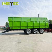 China 2FGH Series Tractor PTO Driven Manure Spreader Trailer 6‑20CBM Solid Fertilizer Spreading Machine for Farm for sale