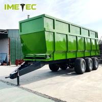 China 2FGH Series Tractor PTO Driven Manure Spreader Trailer 6‑20CBM Solid Fertilizer Spreading Machine for Farm for sale