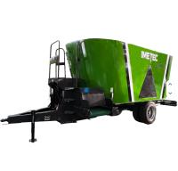 China TMR Feed Mixer Wagon with 540RPM/Min Speed, High-strength Steel Construction, and 21 m³ Effective Mixing Capacity for Livestock for sale
