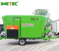 China TMR Feed Mixer Wagon with 540RPM/Min Speed, High-strength Steel Construction, and 21 m³ Effective Mixing Capacity for Livestock for sale