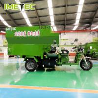 China 72V Battery-Powered Feed Spreader and Distribution Truck for Sheep and Beef Cattle Feedlots for sale