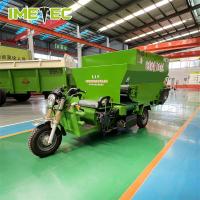 China 72V Battery-Powered Feed Spreader and Distribution Truck for Sheep and Beef Cattle Feedlots for sale