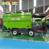 China Electric-Powered Feed Spreader Truck with Custom-Built Chassis – Battery-Operated for Livestock & Dairy Farms for sale