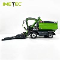 China Hydraulic Cattle Sheep Farms Manure Truck Litter Cow Dung Cleaning Machine for sale