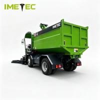 China All Terrain 4WD Heavy Duty Manure Cleaning Truck Self Unloading Livestock Waste Equipment for sale