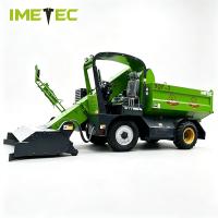 China Self Walking Cow Manure Collector Dung Cleaning Equipment For chicken Sheep Pig Farms for sale