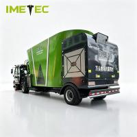China Electric Silage Feed Wagon Mixer Self Propelled One Person Custom for sale