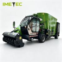 China ODM Self Propelled TMR Feed Mixer Wagon Mixer Integrated Mixing Stirring Conveying And Feeding for sale