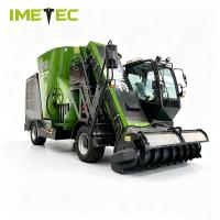 China Electric Silage Feed Wagon Mixer Self Propelled One Person Custom for sale